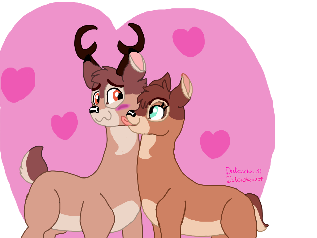 Bambi Deer In Love By Daniarts19 On Deviantart
