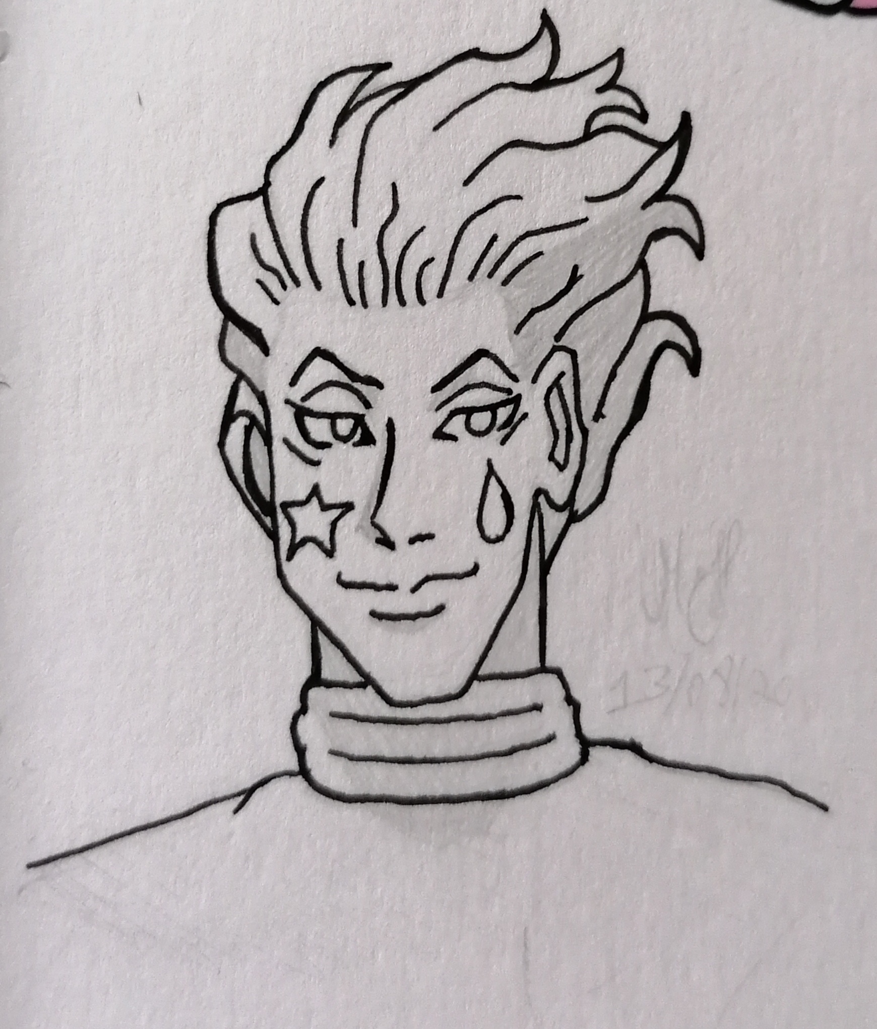 Hisoka Lineart By Randomleopardcorn On Deviantart