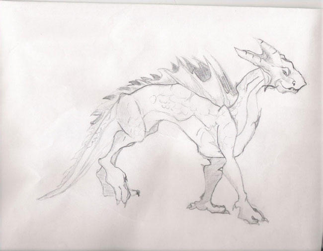 Dragons, female-esque by Xu-Kai on DeviantArt