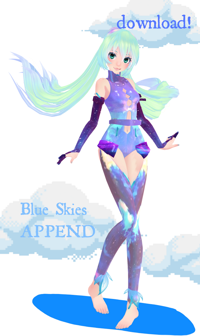 Blue Skies Append Dl By Thos Beans On Deviantart
