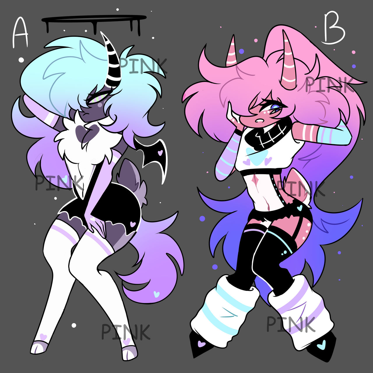 Hazbin Hotel Adoptables Closed By Lmf69 On Deviantart
