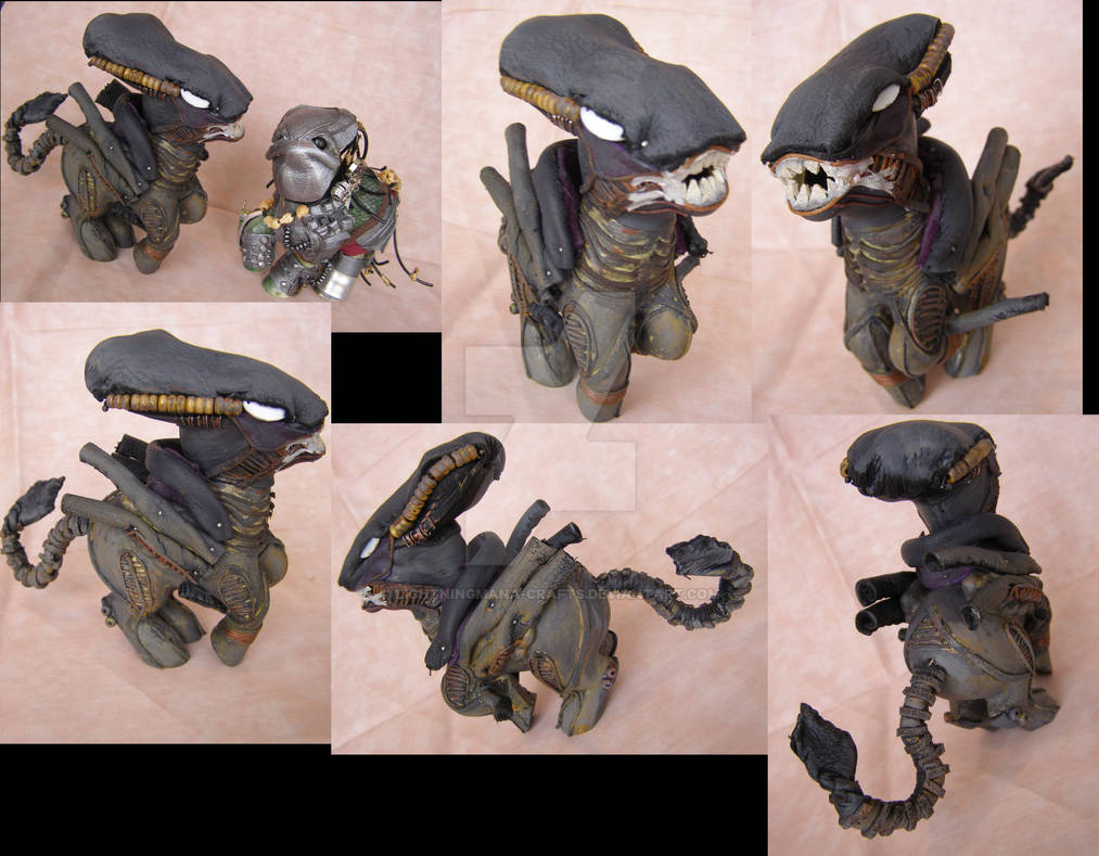 Alien Vs Predator Commission By Lightningmana Crafts On Deviantart