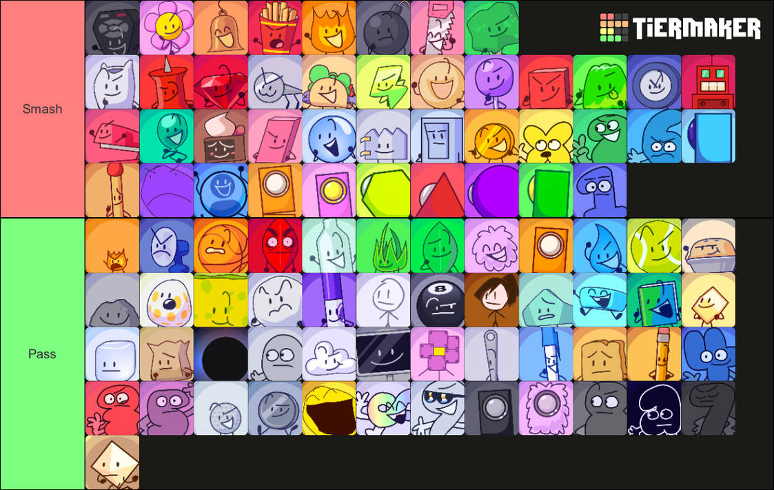 My Bfb Smash Or Pass By Sunamine29 On Deviantart