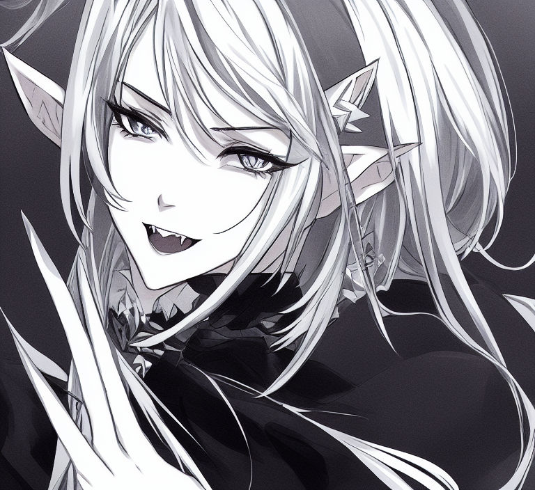 Anime Vampire Girl By Rainbowkombatai On Deviantart