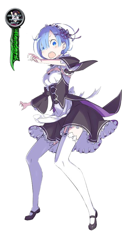 Re Zero Rem Render By Akenosenpairenders On Deviantart