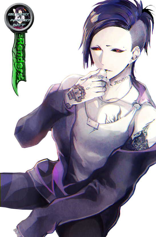 Tokyo Ghoul Uta Render By Akenosenpairenders On Deviantart