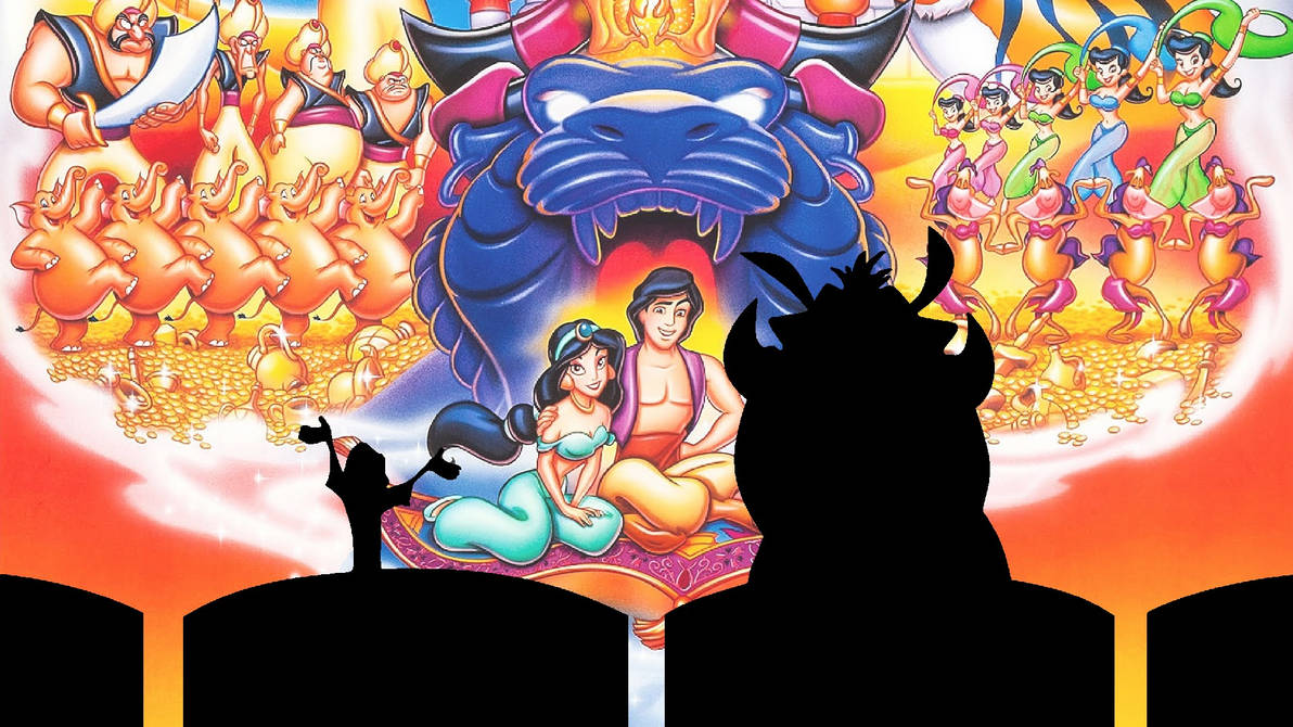 Timon And Pumbaa Get Aladdin 1992 By Benoyler On Deviantart