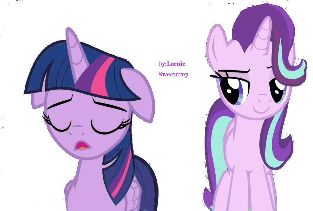 Twilight Sparkle And Starlight Glimmer By Lorniesweetdrop On Deviantart