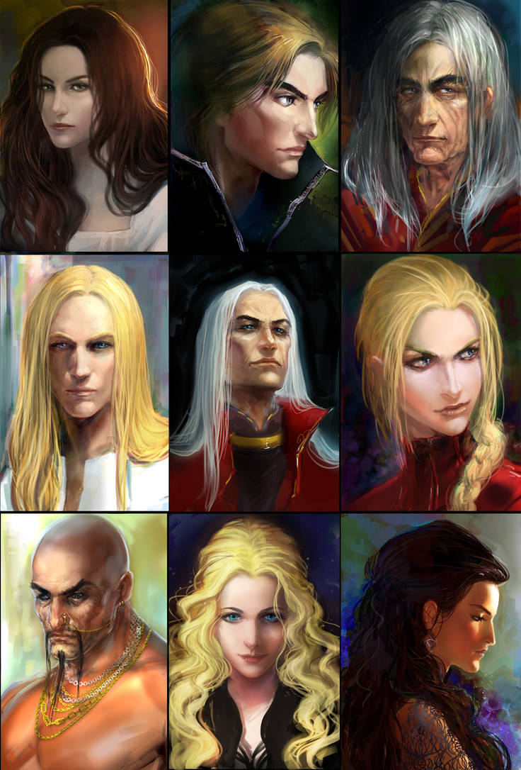 SoT portraits by anndr on DeviantArt SoT portraits by anndr on DeviantArt