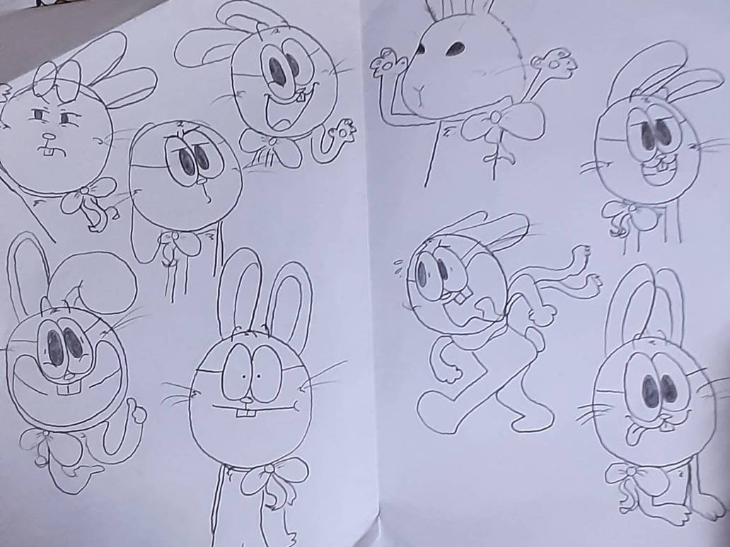 Minty The Bunny By Thatcrazycartoonist On Deviantart