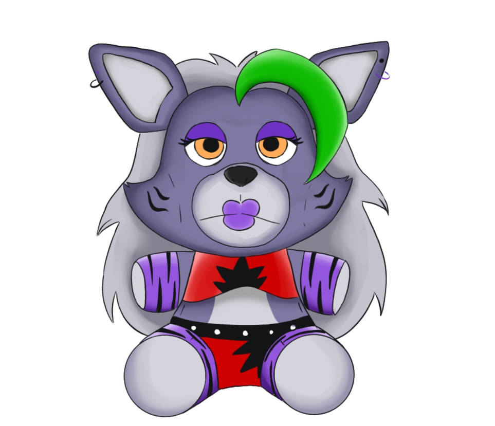 Roxanne Wolf Plush Redesign By Chihuahuaenjoyer69 On Deviantart