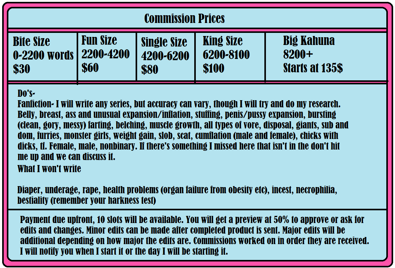 August commissions are now closed by senorpapel on DeviantArt August commissions are now closed by senorpapel on DeviantArt