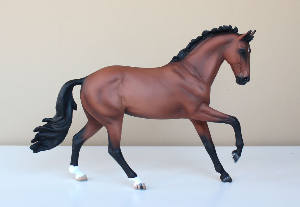 Breyer Custom - Cantering Warmblood by PeaBlueJr on DeviantArt Breyer Custom - Cantering Warmblood by PeaBlueJr on DeviantArt