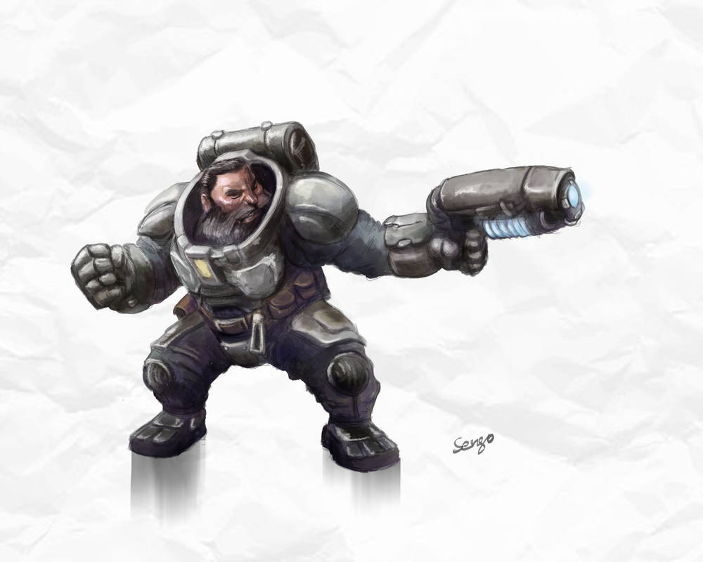 Warhammer 40k Squat Space Dwarves By Sergobadart On Deviantart