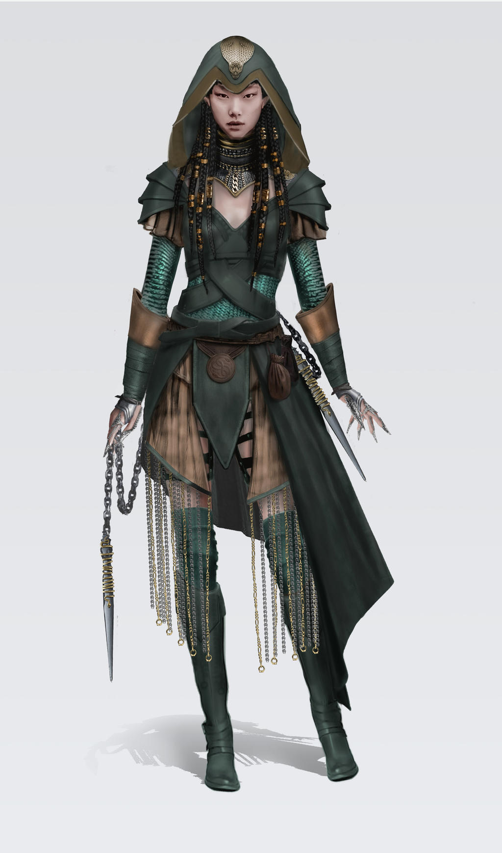 Elven Amazon Assassin By Edberart On Deviantart