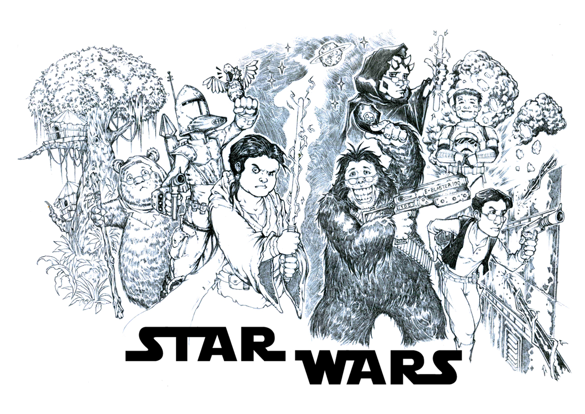 The Star Wars Gang By Yjianlong On DeviantArt the-star-wars-gang-by-yjianlong-on-deviantart