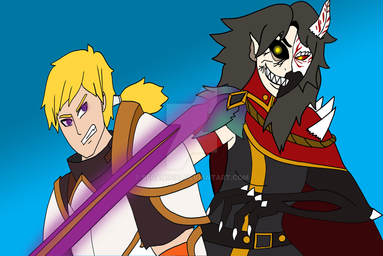 Jaune Vs Cinder By Seramic97 On Deviantart