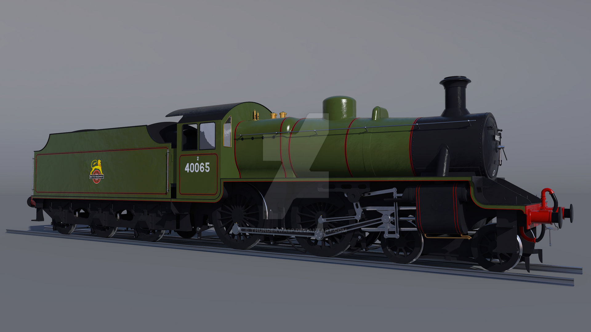 Lms Stanier Class 2 4 4 0 By Thunderwasp On Deviantart