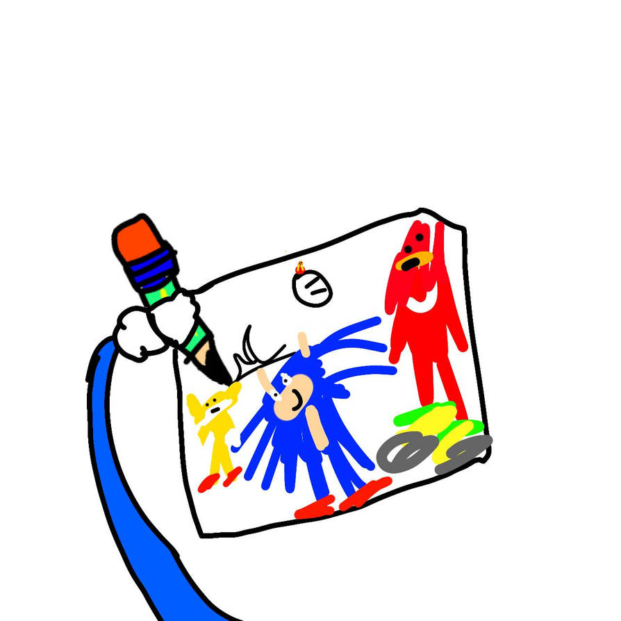 Sonic Draw Sonic By Matezeus72 On Deviantart