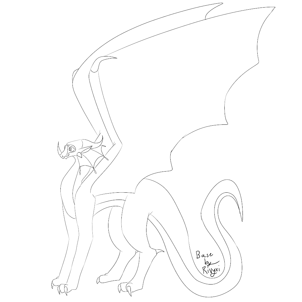 F2U RainWing Base by Rivyxi on DeviantArt F2U RainWing Base by Rivyxi on DeviantArt