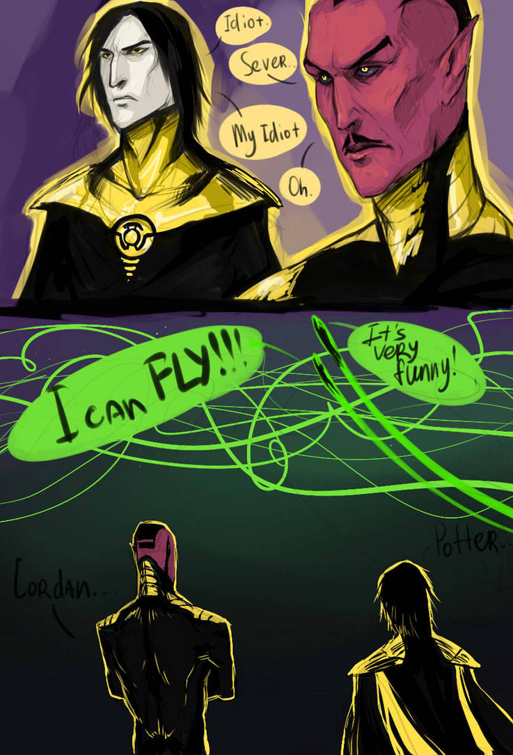Snarry In Green Lantern Univers By Ananovik On Deviantart