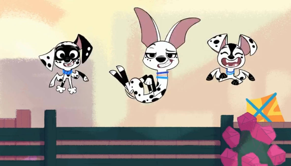 High Flying Dalmatians Dolly Dizzy And Deedee By Pirate Scorcher On