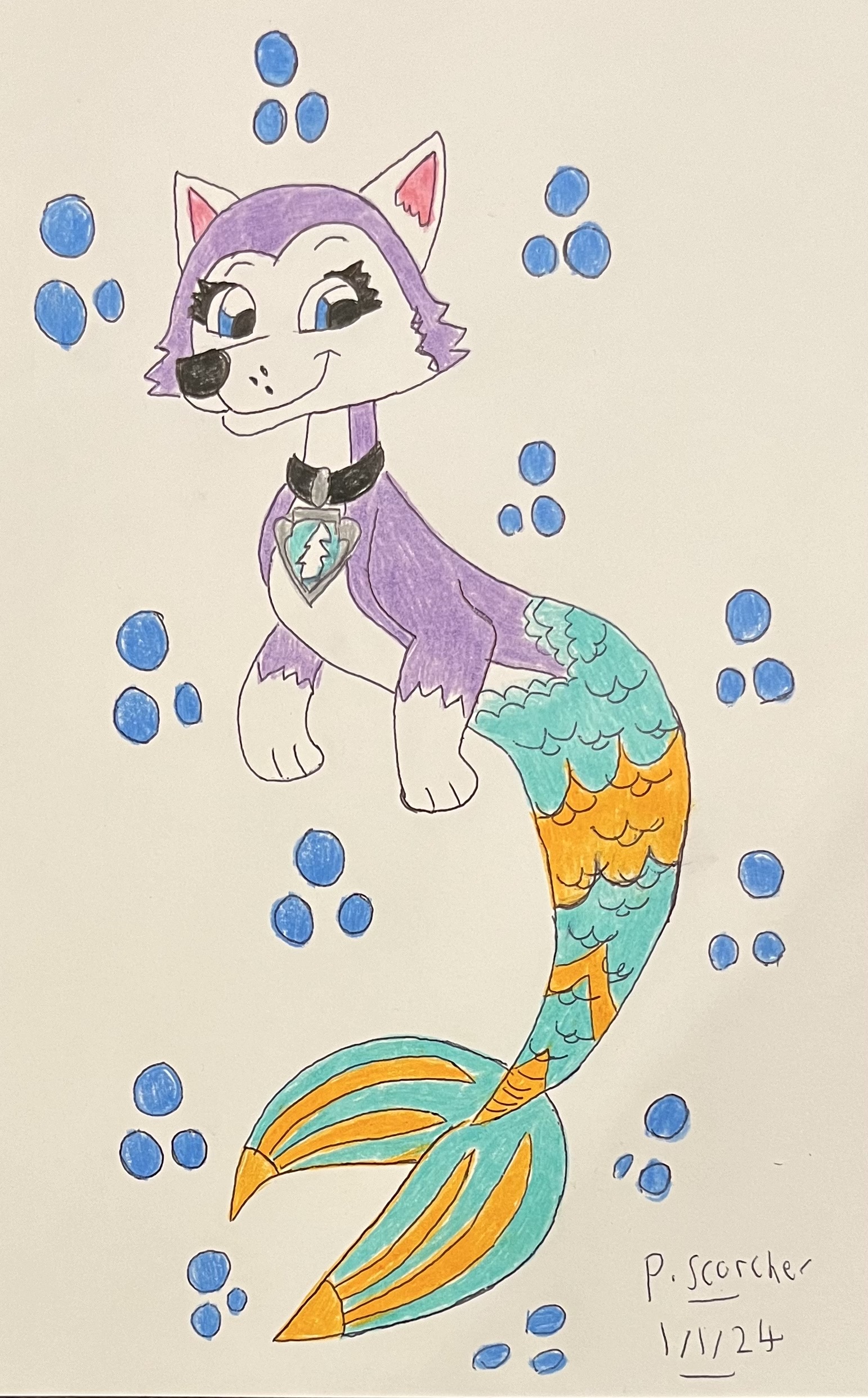 Merpup Everest Smiles At You By Pirate Scorcher On Deviantart