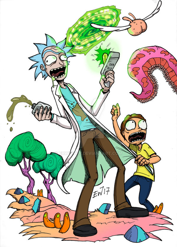 Rick And Morty Fan Art By Erwinwin On Deviantart