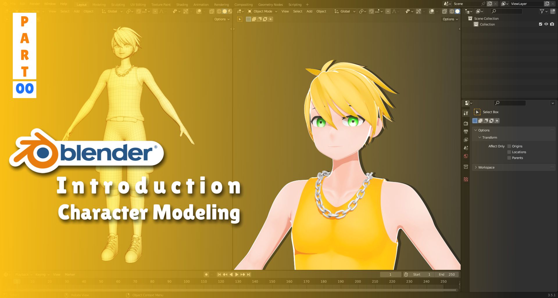Blender Introduction To Character Modeling By Shionmgr On Deviantart