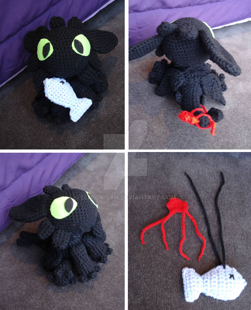 Toothless Amigurumi By Elmira San On Deviantart