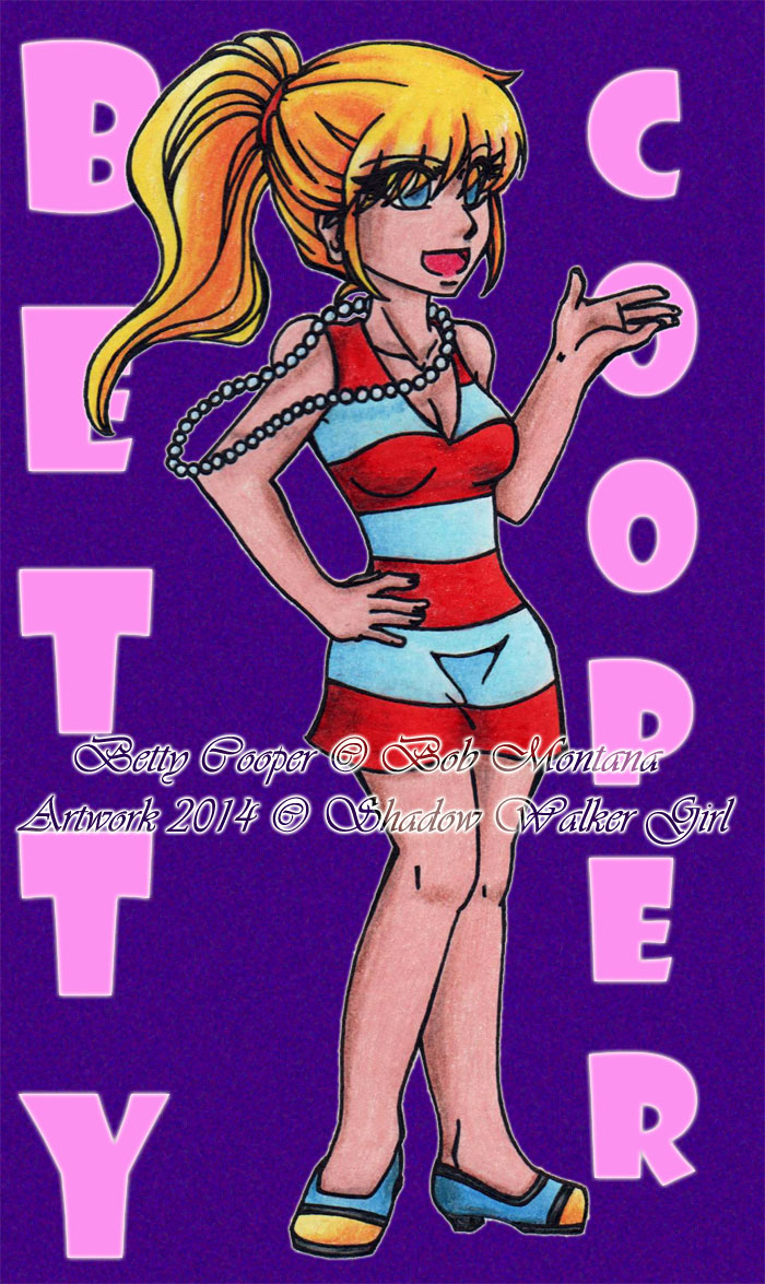 Archie Comics Betty Cooper By Shadowwalkergirl On Deviantart