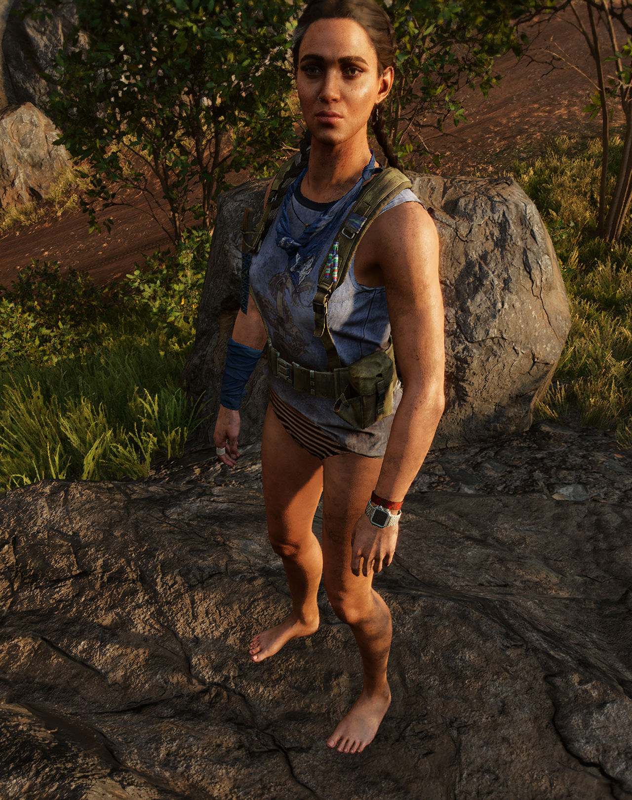 Far Cry 6 Clara Garcia Barefoot By Citr3d On Deviantart