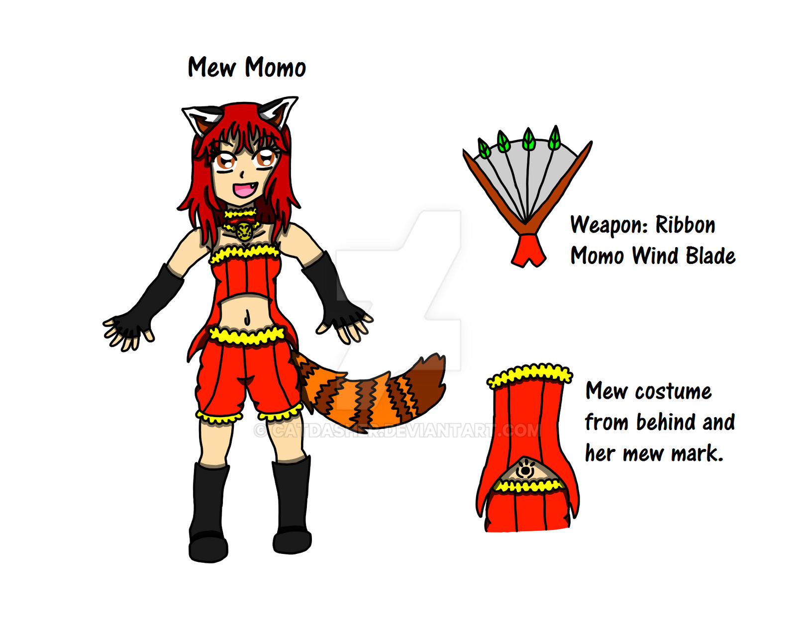 Tokyo Mew Mew Oc Mew Momo By Catdasher On Deviantart