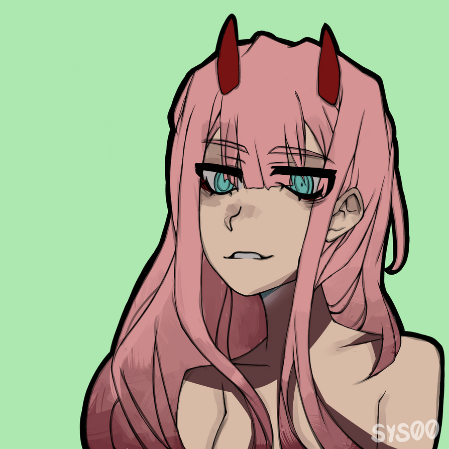 Zero Two By Sys00 On Deviantart