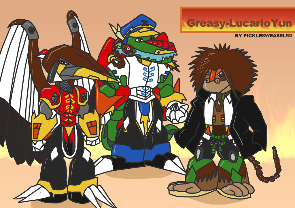 Greasy Lucarioyun By Pickle8weasel92 On Deviantart