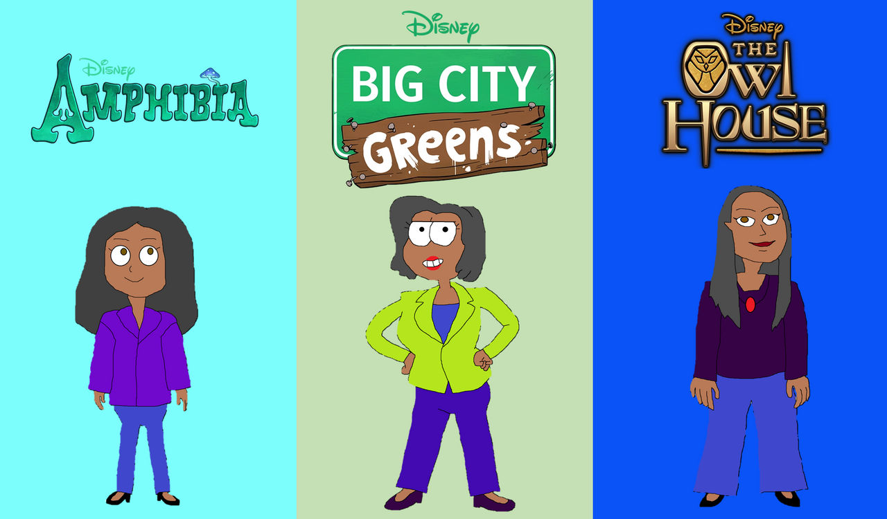 Raven Baxter In 3 Disney Tv Animation Styles By Edwinvazquez23 On Deviantart