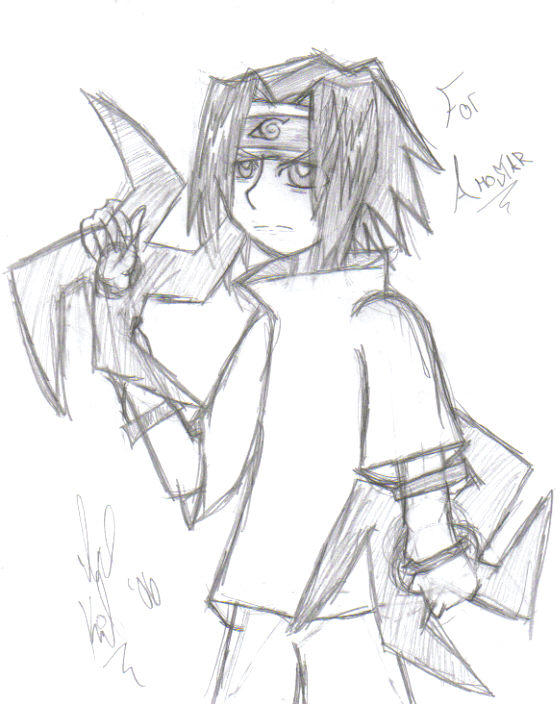 Uchiha Sasuke Stage 1 by IceKit on DeviantArt