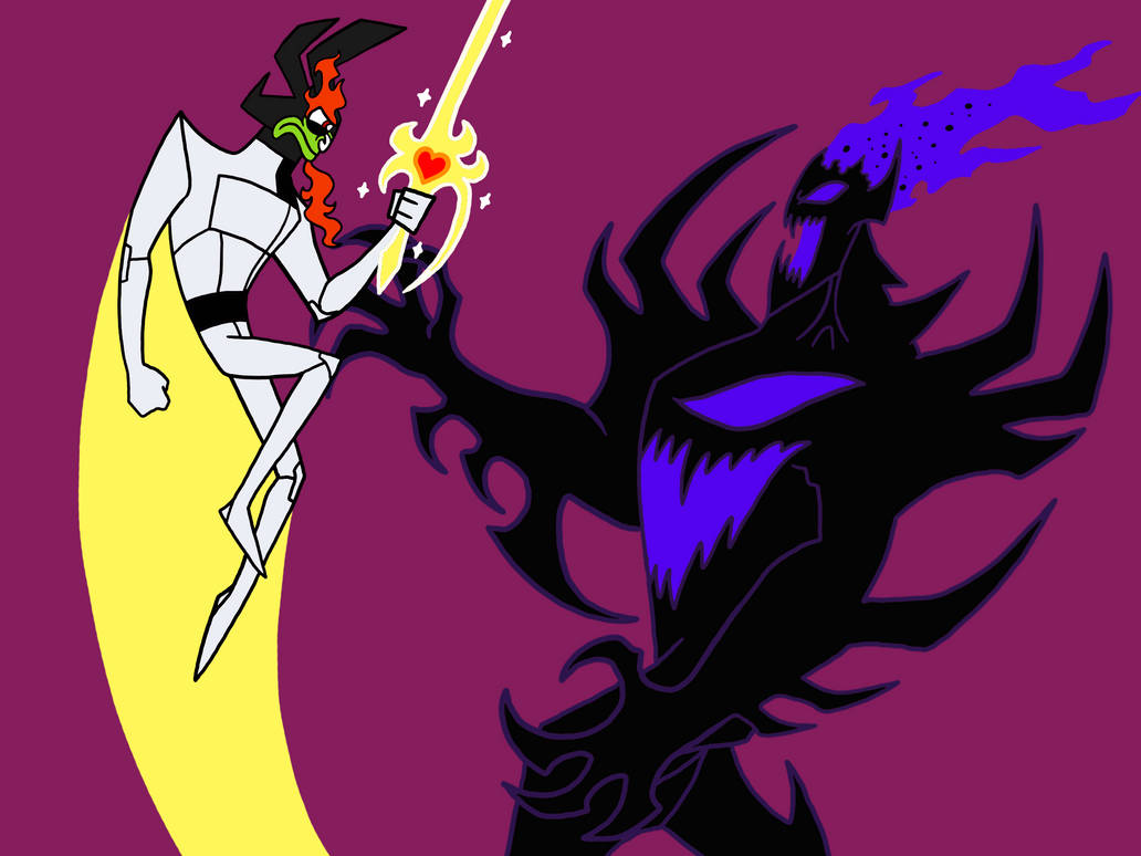 Aku Vs Mega Demongo By Melspyrose On Deviantart