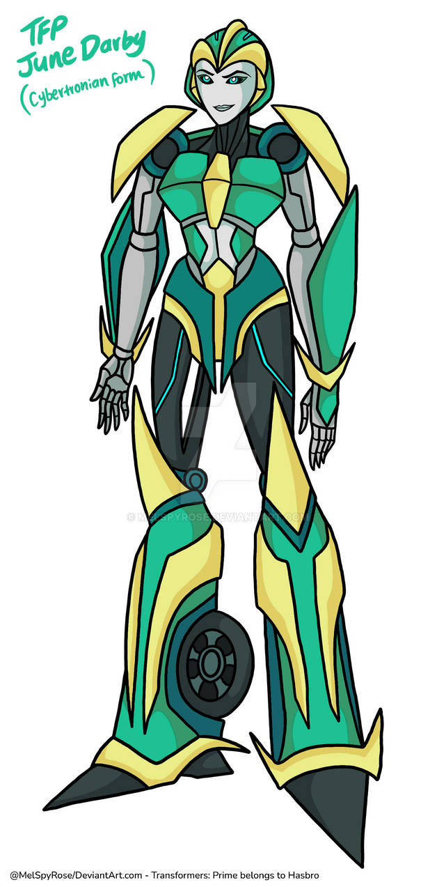 Tfp June Darby As A Cybertronian By Melspyrose On Deviantart