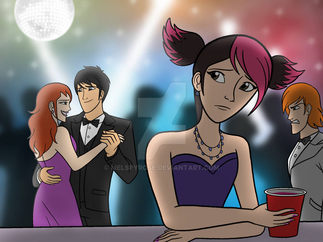 At The Prom By Melspyrose On Deviantart