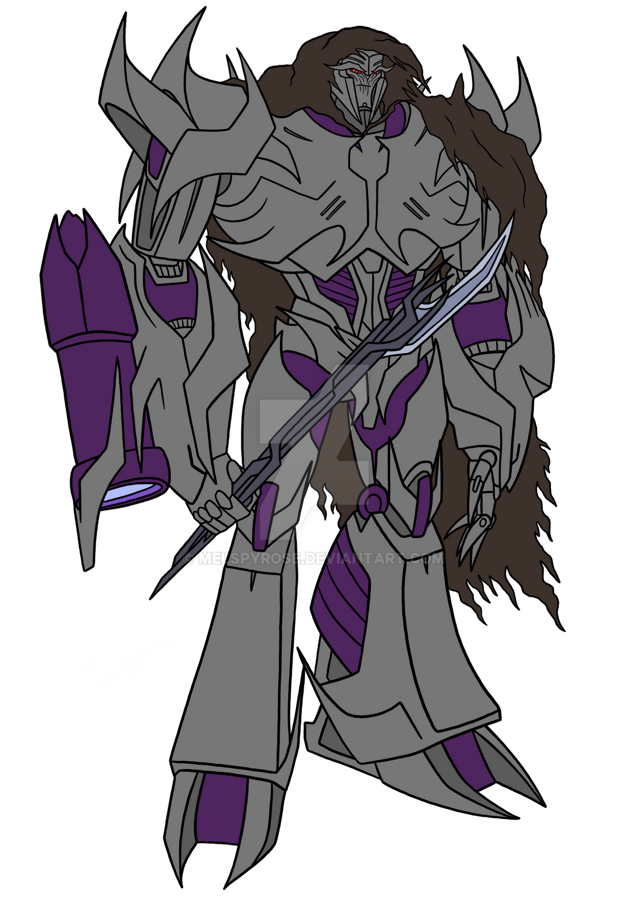 Megatron The Exiled Warlord By MelSpyRose On DeviantArt megatron-the-exiled-warlord-by-melspyrose-on-deviantart