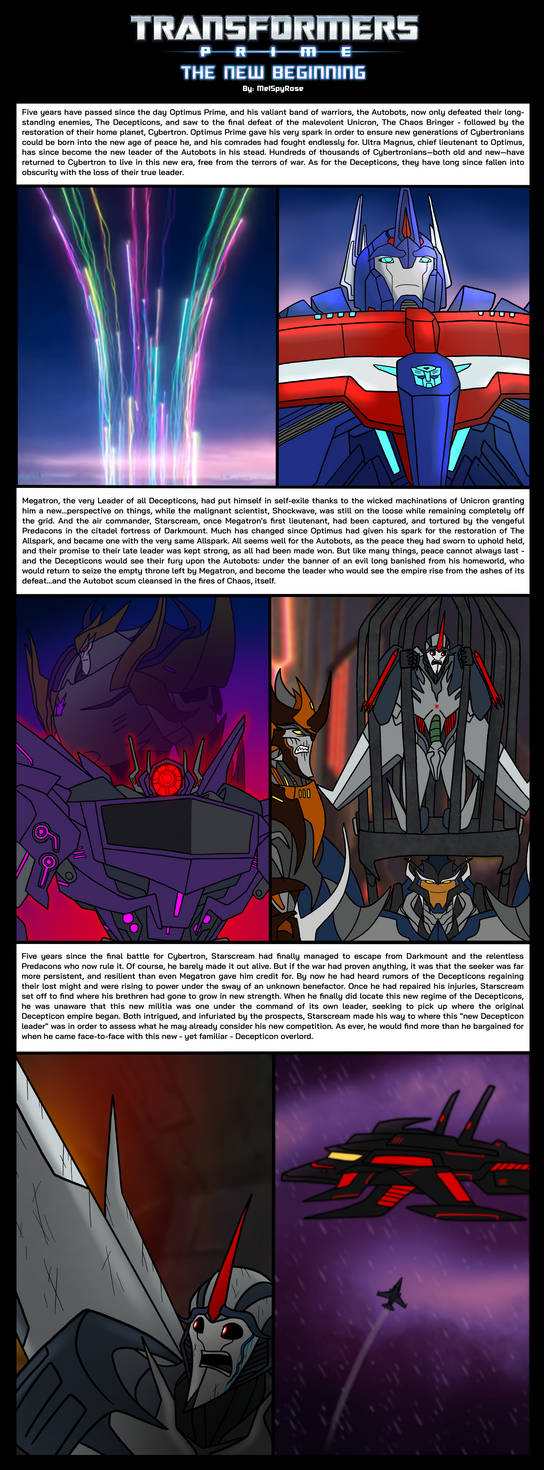 Tfp The New Beginning Page 1 By Melspyrose On Deviantart