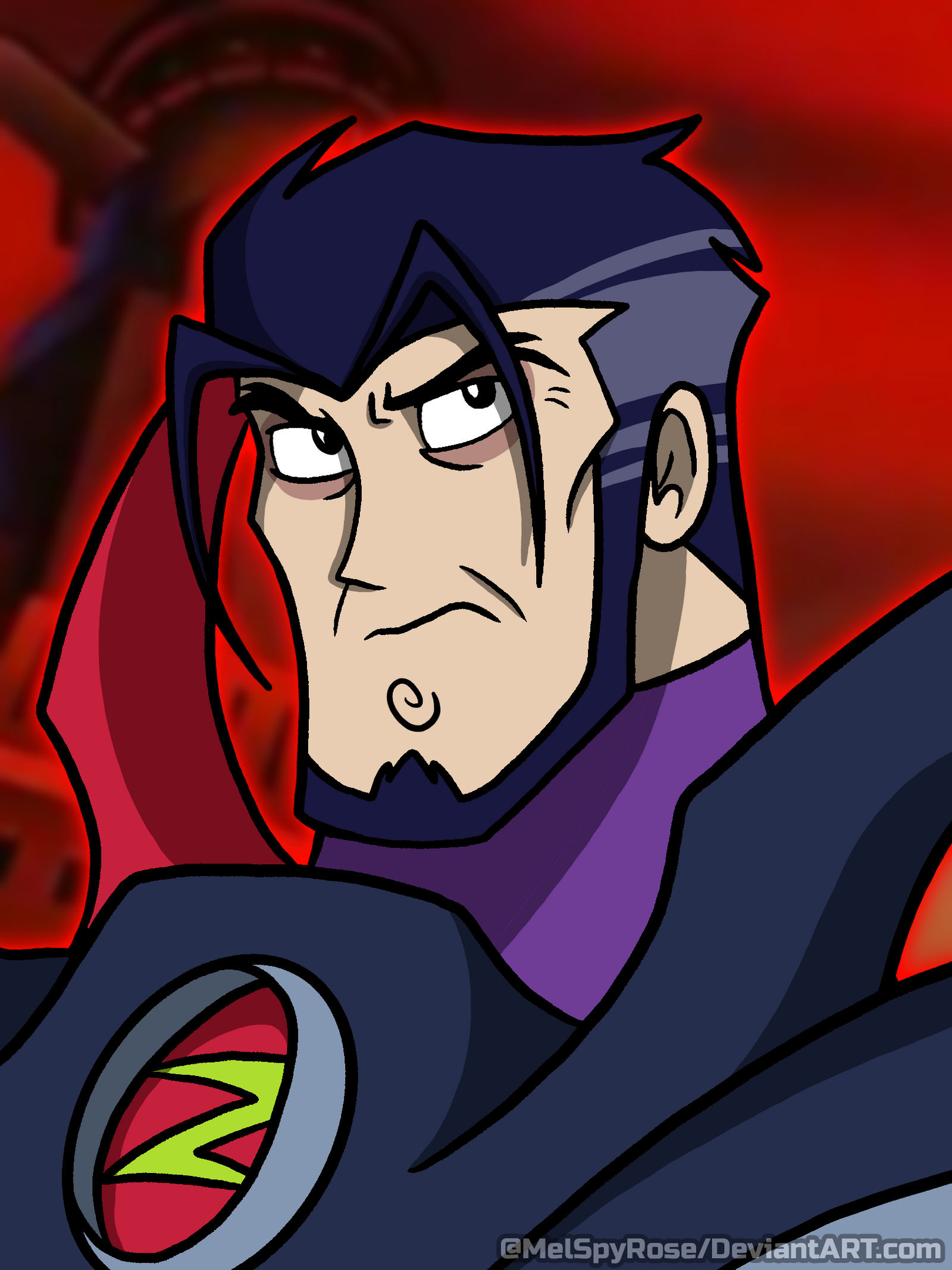 Evil Emperor Zurg Unmasked By Melspyrose On Deviantart
