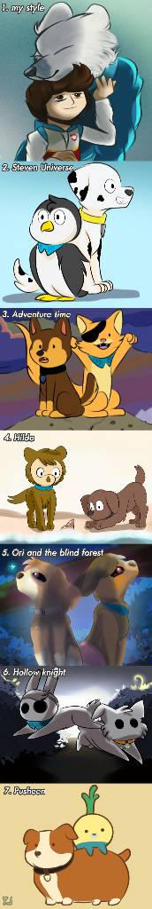 Octonauts And Paw In 10 Differ Styles 14 By Tweakedge On Deviantart