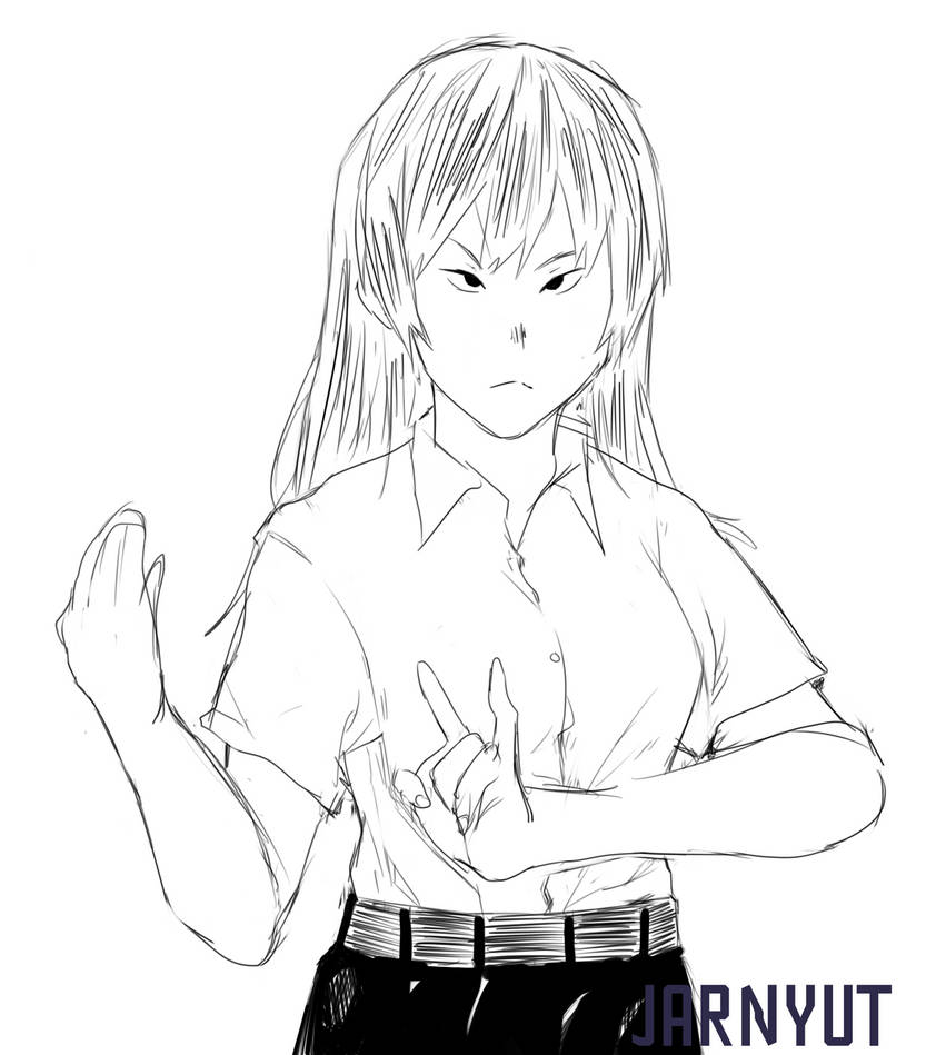 Fighter Girl By Jarnyut On Deviantart