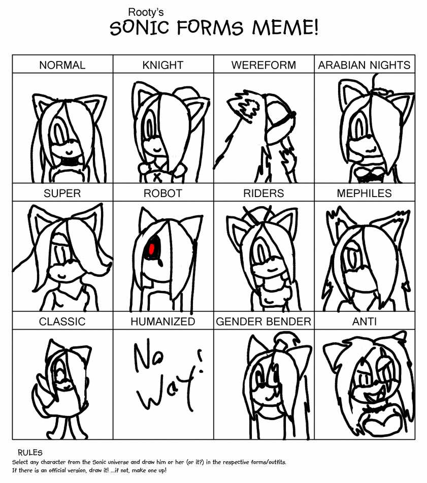 Sonic Meme By Rockin Neko Flower On Deviantart