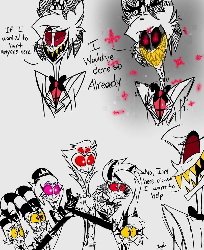 Alastor Wants To Help By Fanartist2020 On Deviantart
