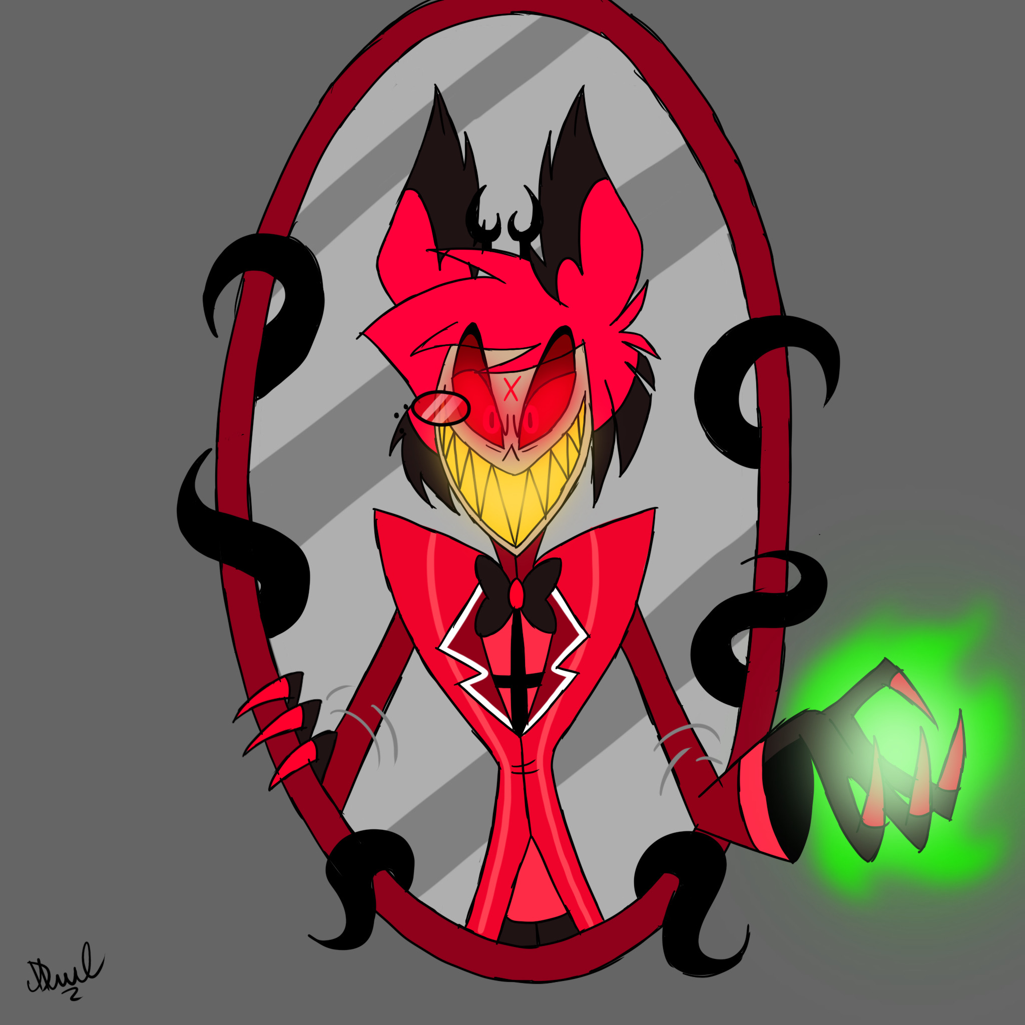 In The Mirror By Fanartist2020 On Deviantart