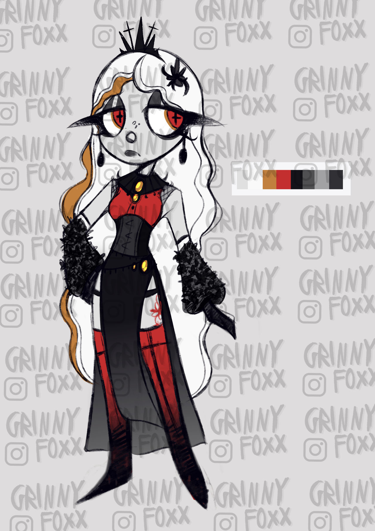 Cute Goth Adoption By Grinnyfoxx On Deviantart