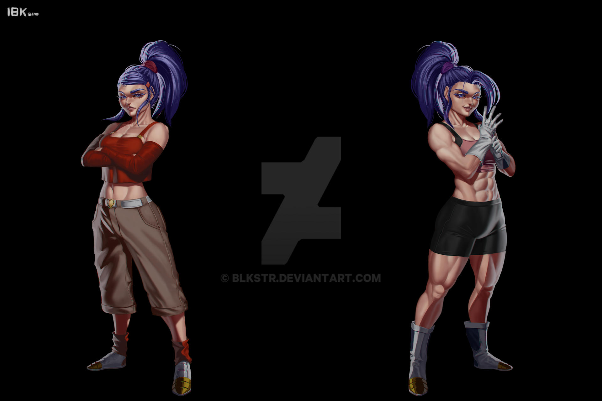 Bra and Son-bra DBM Fan art by blkstr on DeviantArt Bra and Son-bra DBM Fan art by blkstr on DeviantArt